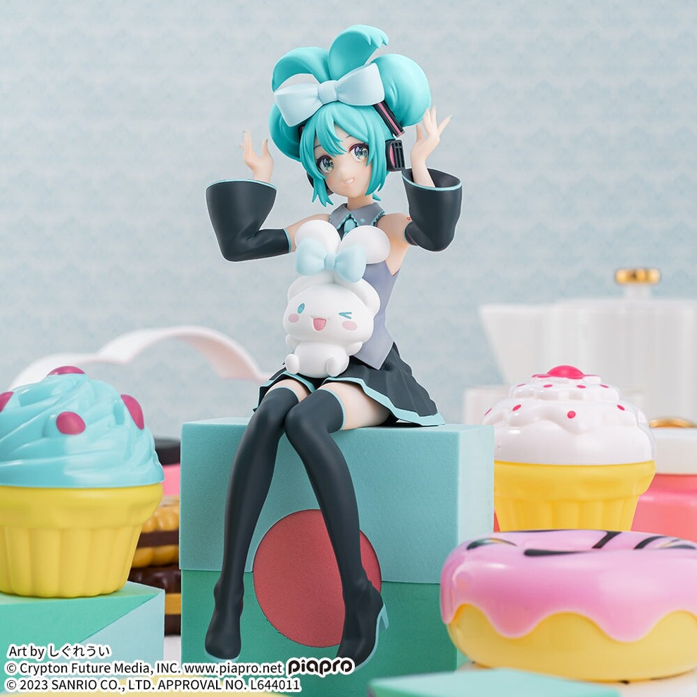 Hatsune Miku x Cinnamoroll - Premium Chokonose Figure - Prize Figure ...