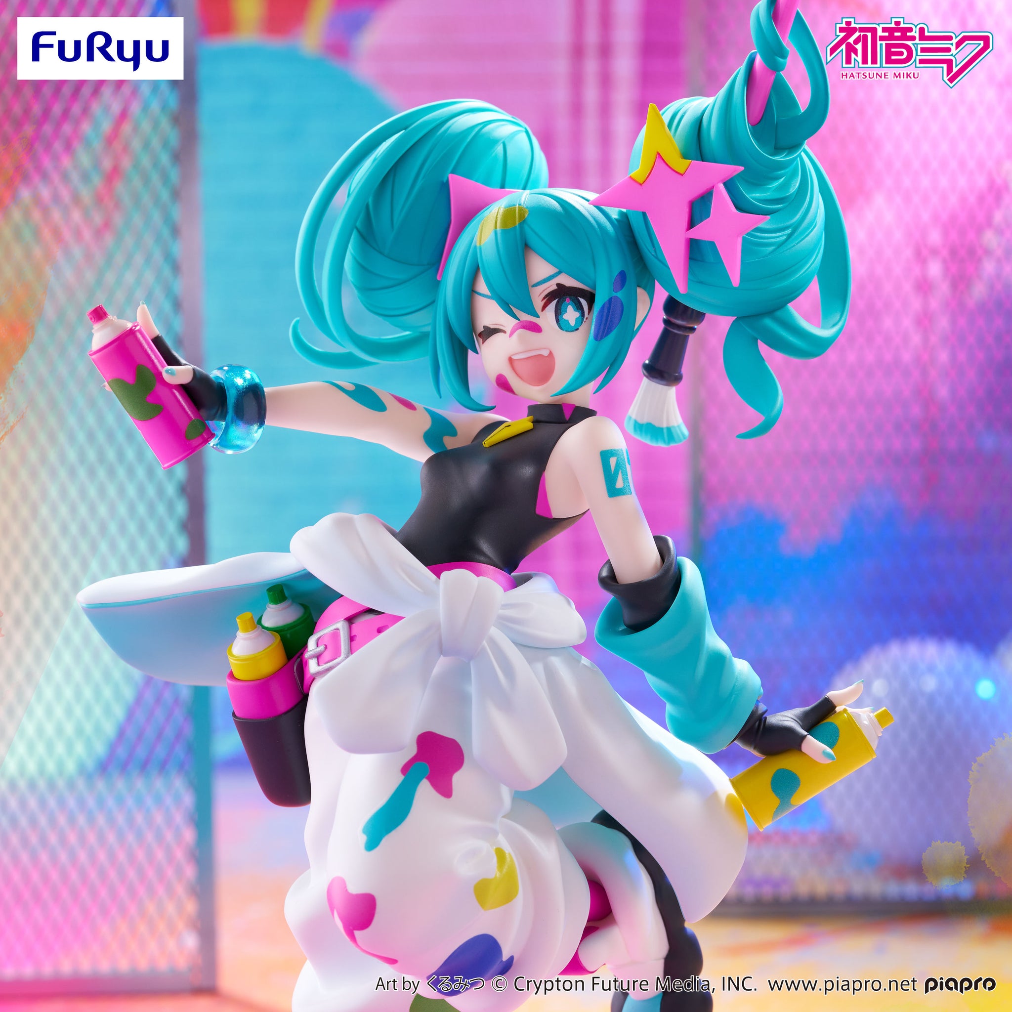 (Pre-Order) Hatsune Miku - Paint Girl Trio-Try-iT - Prize Figure ...