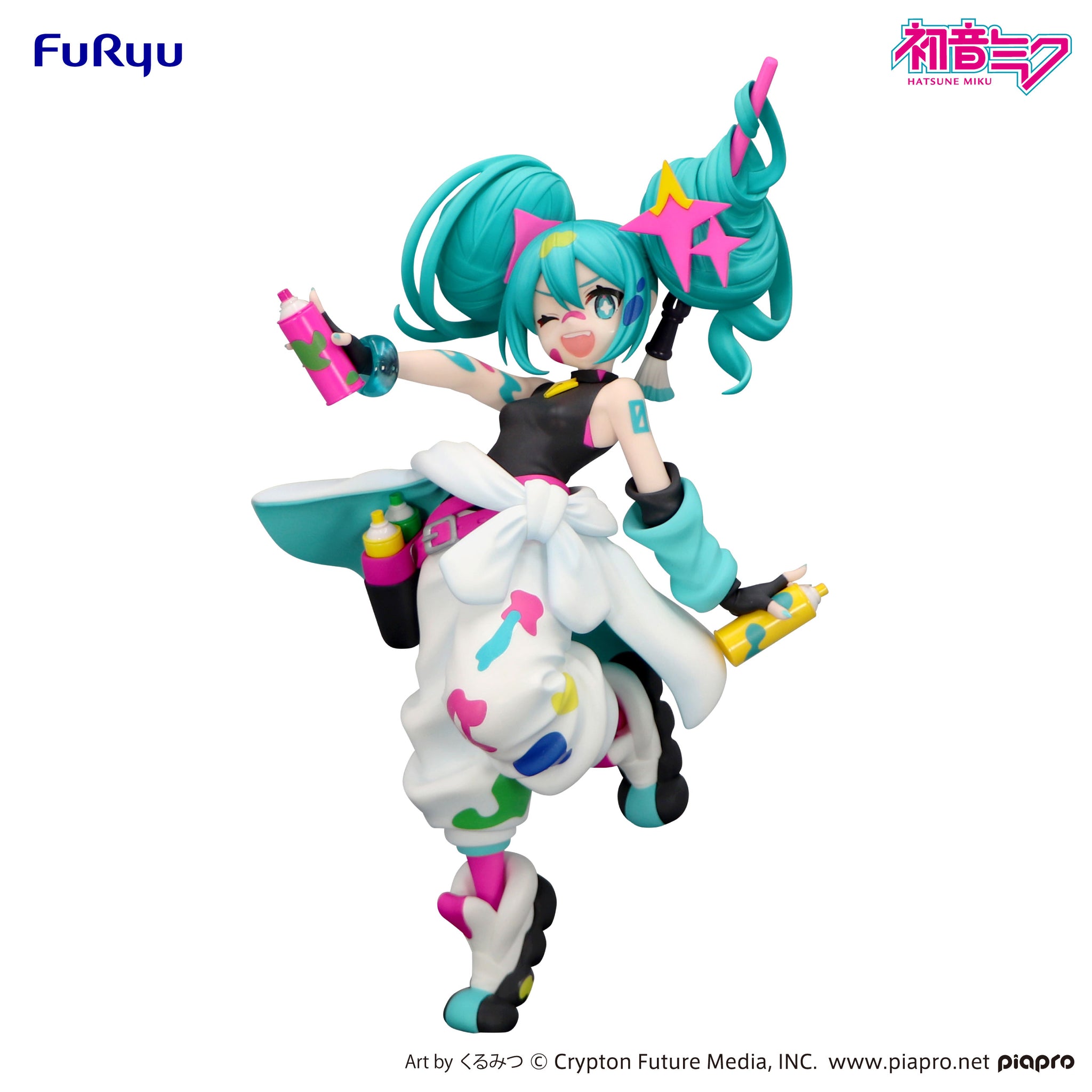 (Pre-Order) Hatsune Miku - Paint Girl Trio-Try-iT - Prize Figure ...