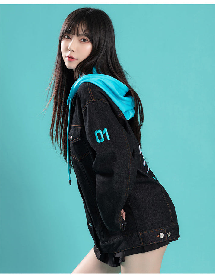 Hatsune Miku - Moeyu x Hatsune Miku - Otaku Owlet - Denim Style Jacket
