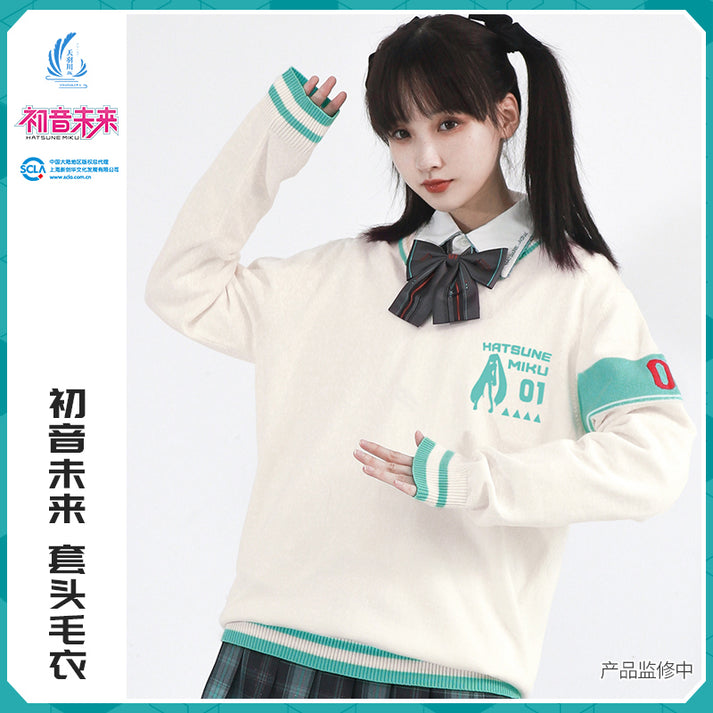 Hatsune Miku - Amahakawa x Hatsune Miku - Sweater – Otaku Owlet